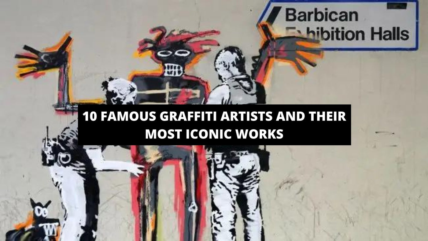 10 Famous Graffiti Artists and Their Most Iconic Works | The Trendy Art