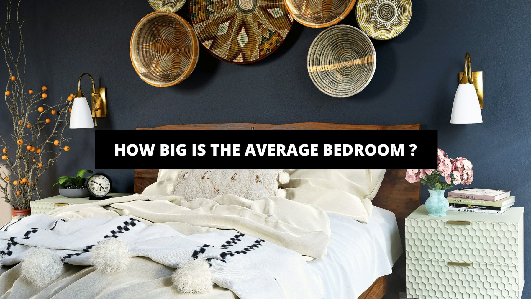 How Big Is The Average Bedroom ? | The Trendy Art
