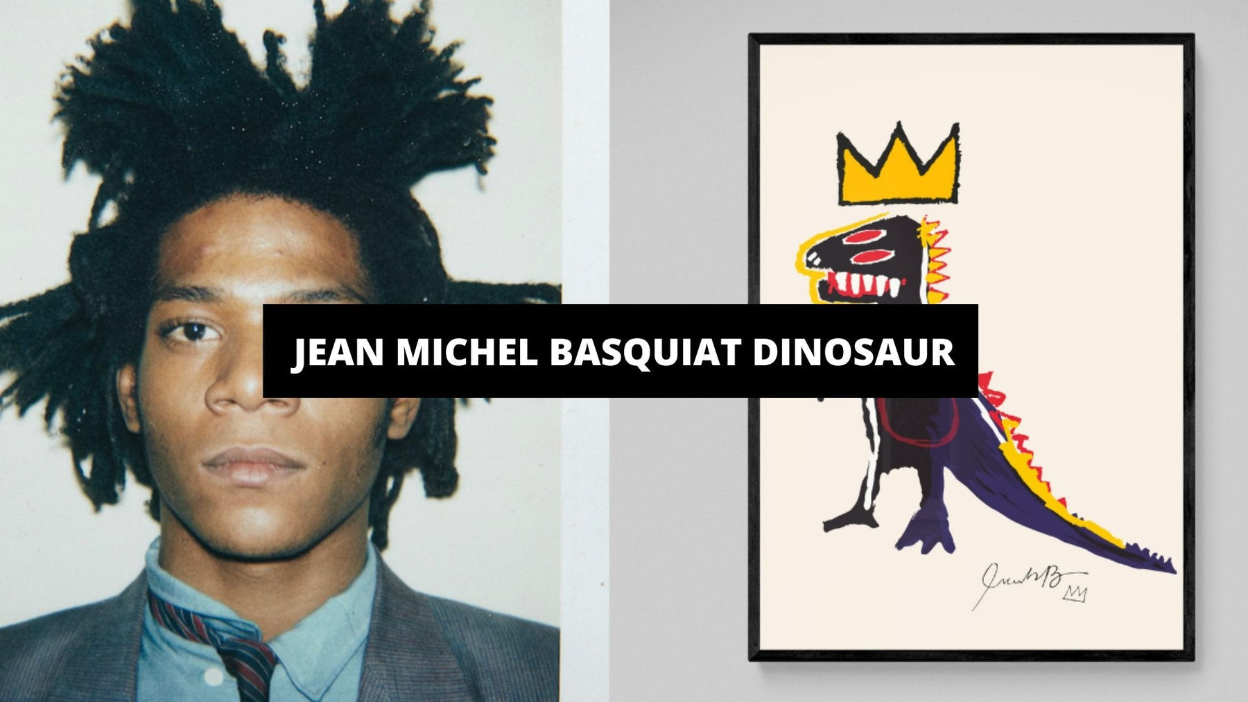 Jean Michel Basquiat Dinosaur | The Trendy Art