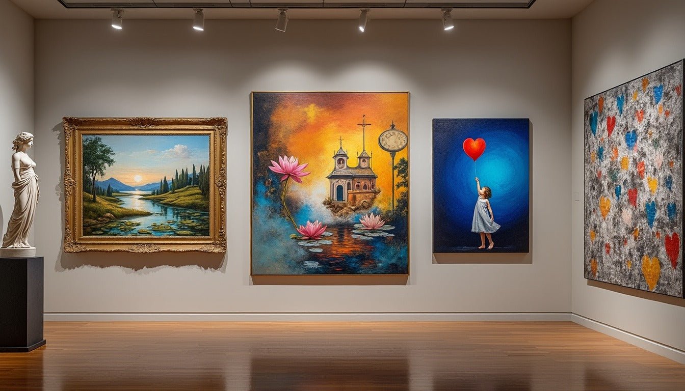 Exploring art styles: from classical 🎨 to contemporary 🌟 - The Trendy Art