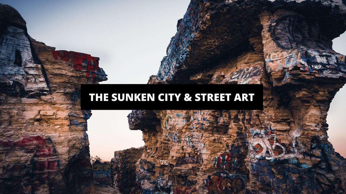 The Sunken City & Street Art | The Trendy Art