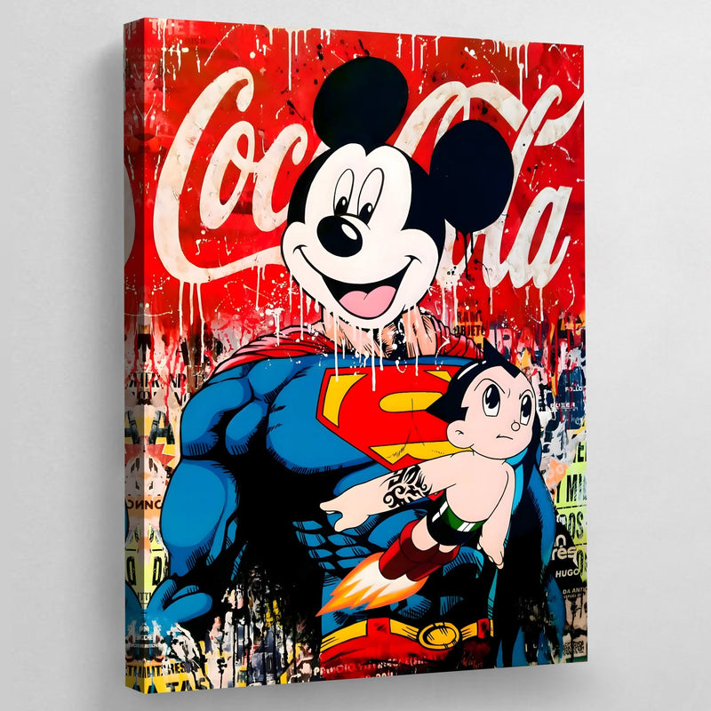 Street Art Pop Culture Wall Art | The Trendy Art