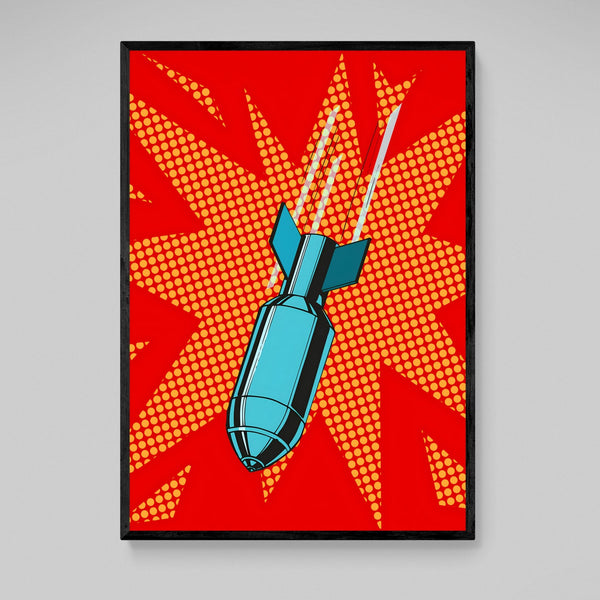 Bomb Pop Art Canvas | The Trendy Art