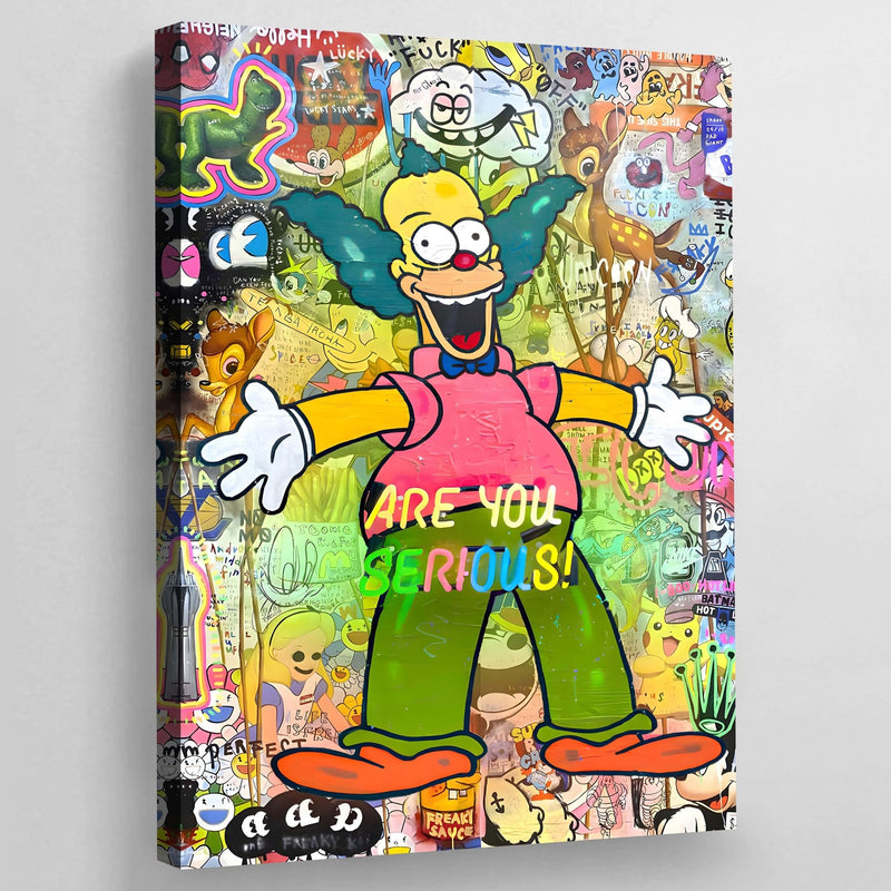 Cartoon Pop Canvas | The Trendy Art