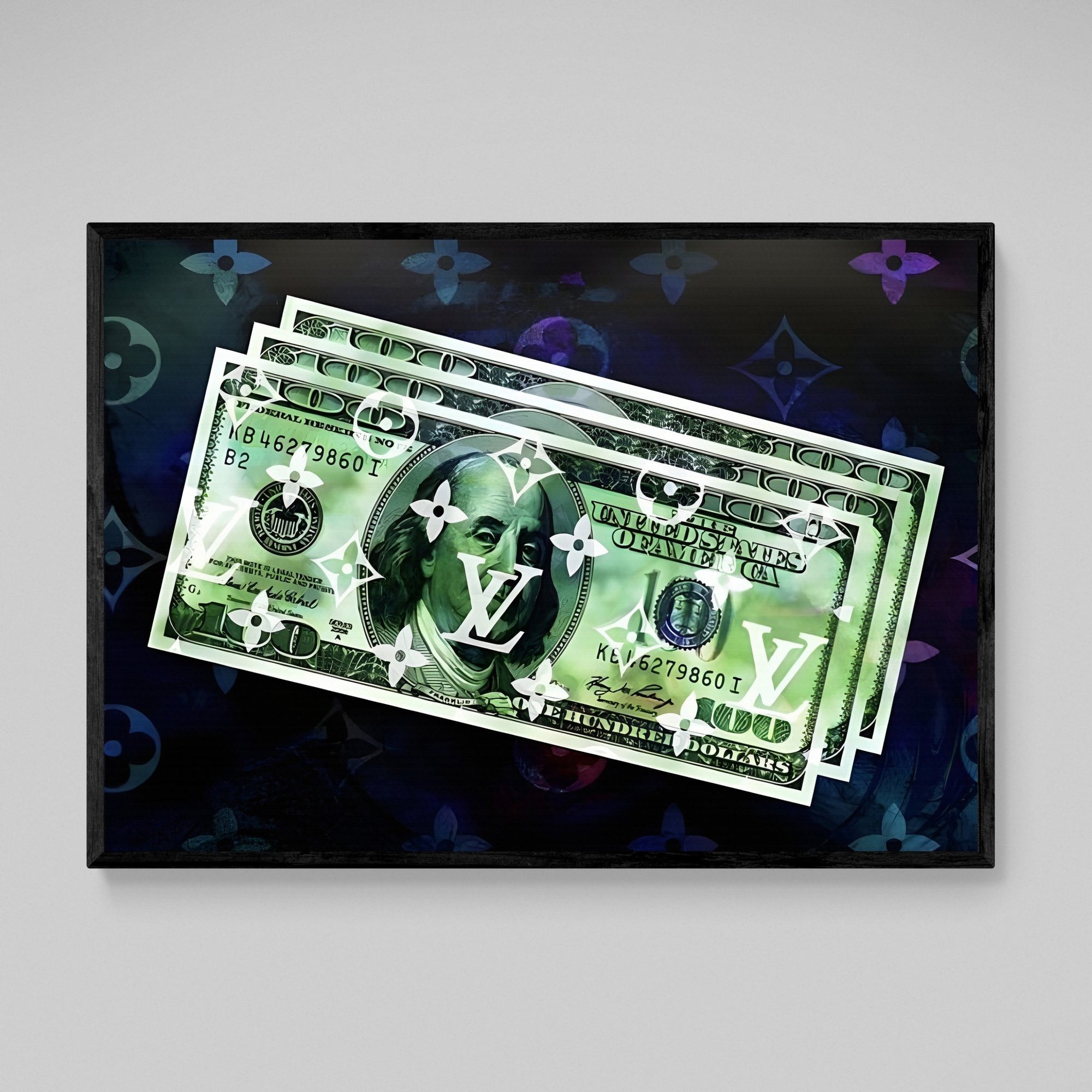 Dollar Bill Wall Art | The Trendy Art