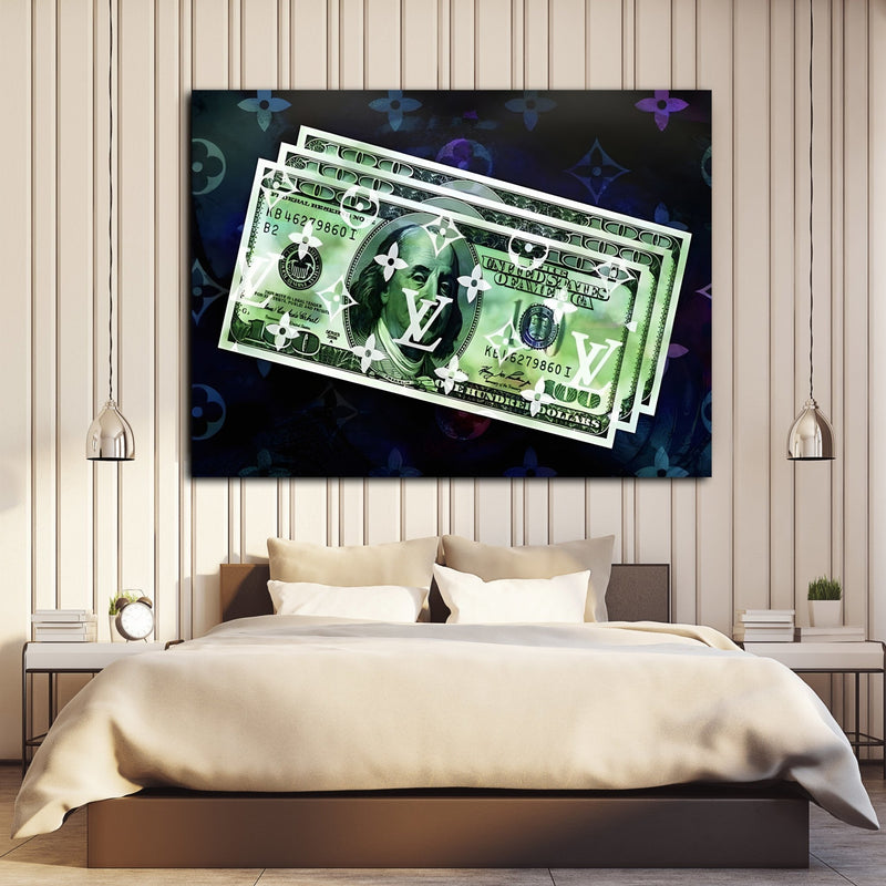 Dollar Bill Wall Art | The Trendy Art