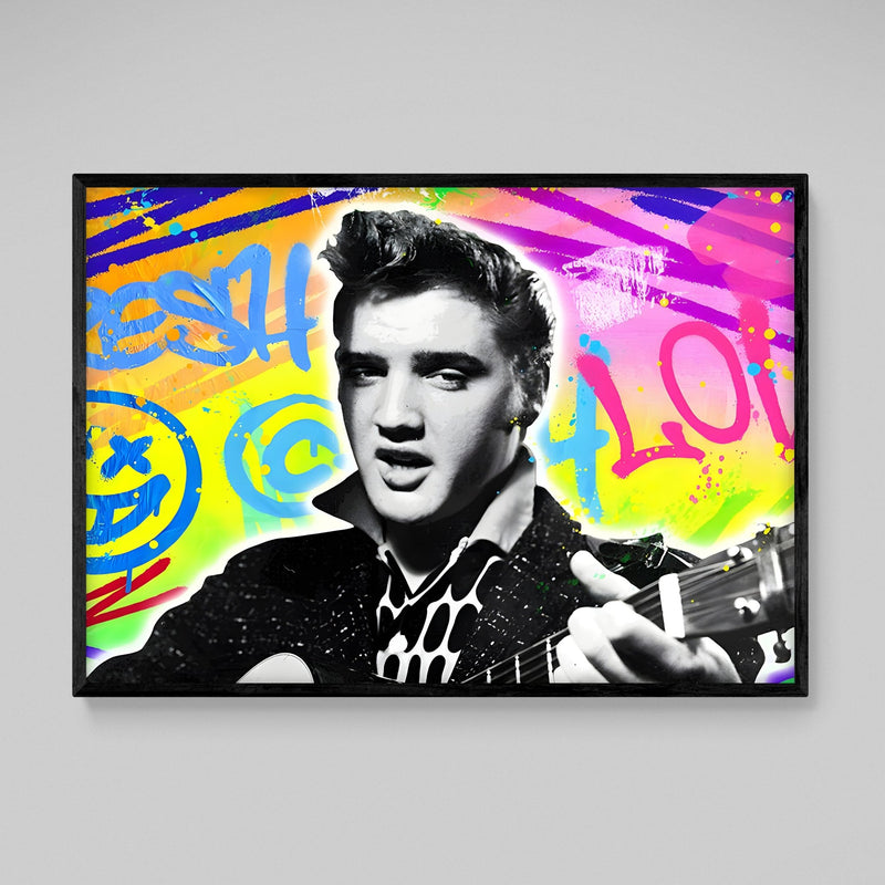 Elvis Presley Pop Art | The Trendy Art