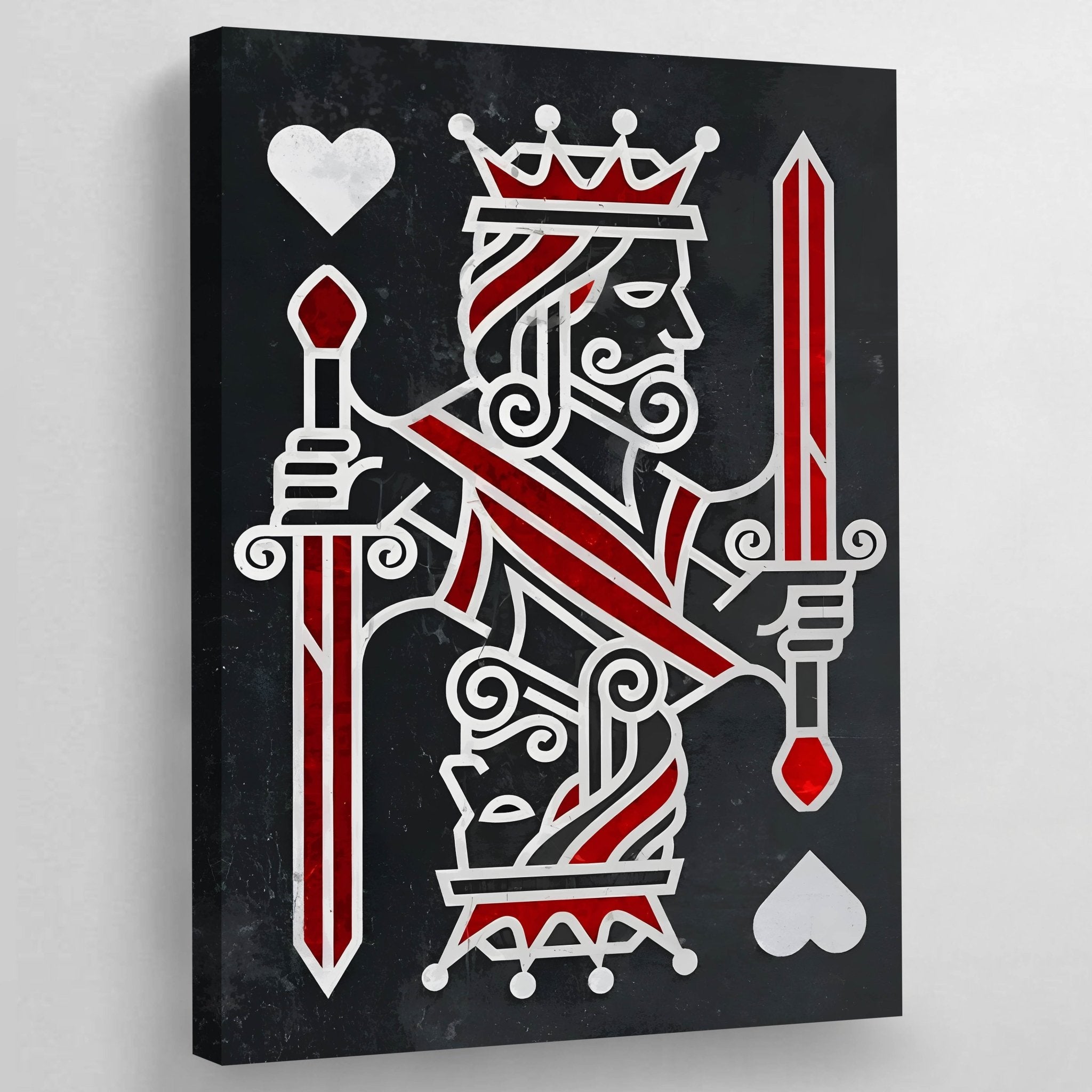 King Of Hearts Card Drawing